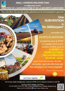 Schemes – Small Farmers